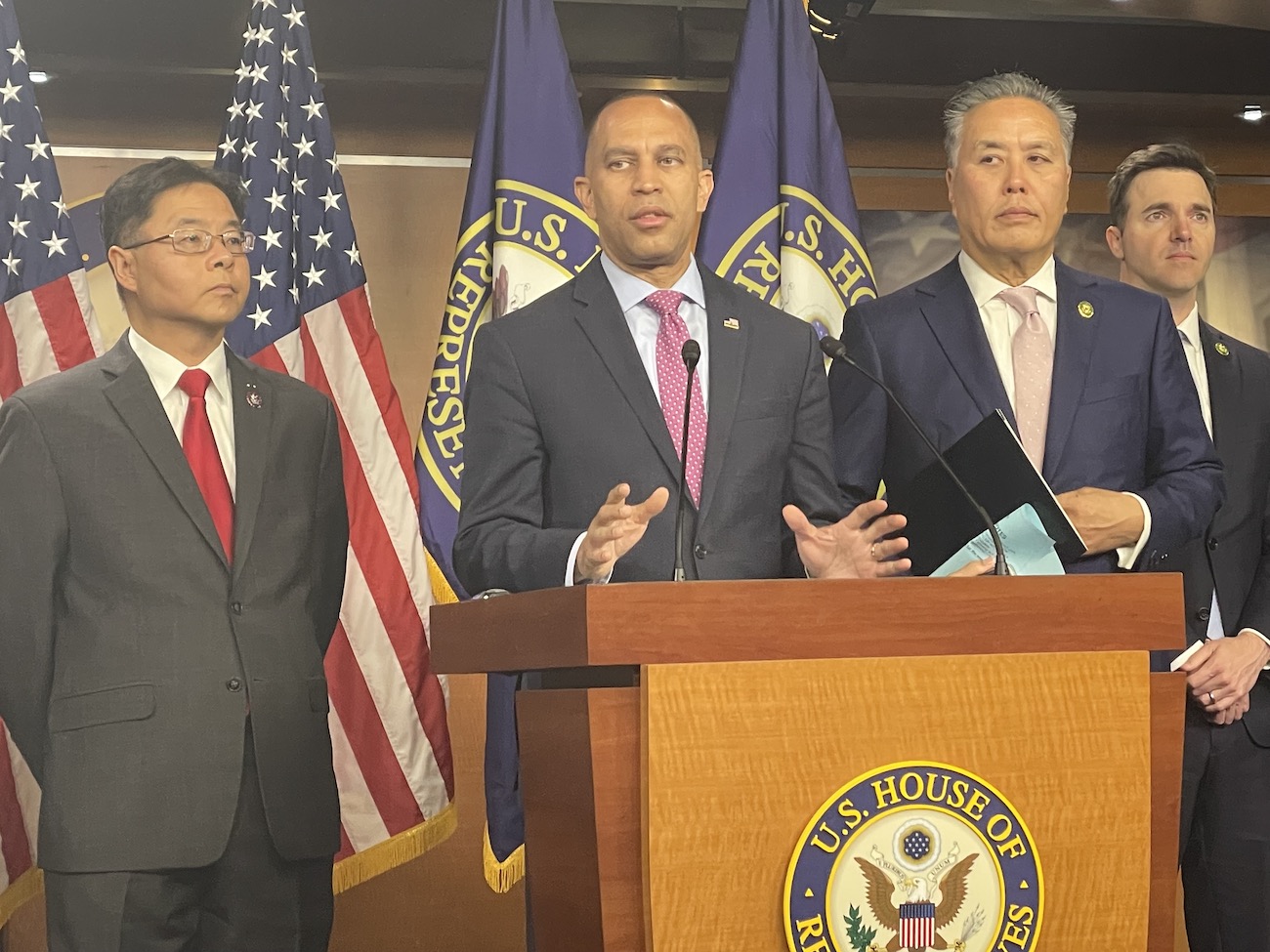 Leader Jeffries Draws Red Line: No Cuts Impacting Veterans, Despite ...