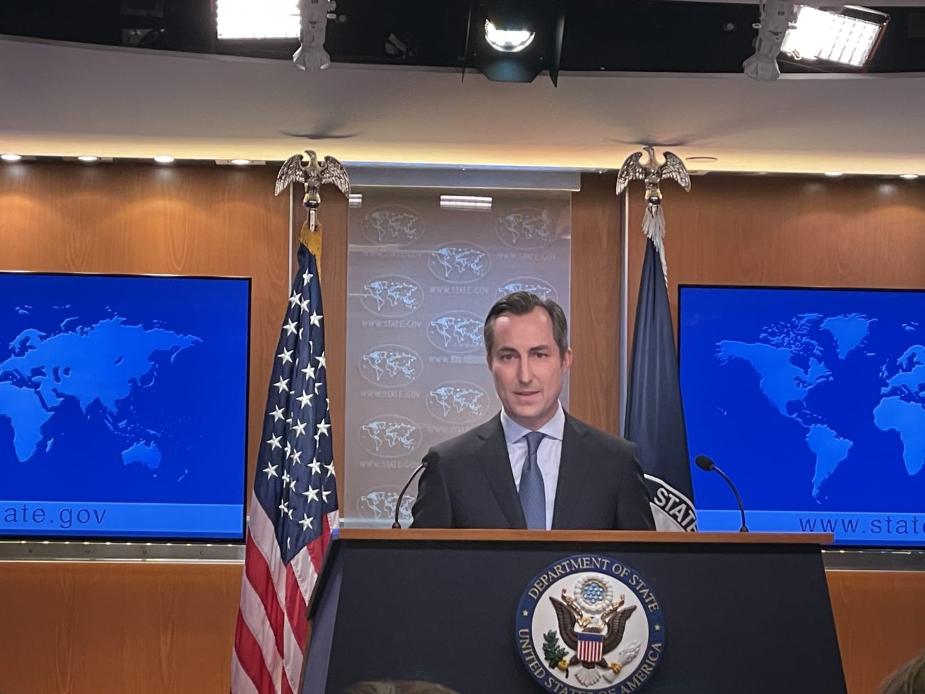 The Pavlovic Today Asks Blinken's Spokesperson About US Support For ...